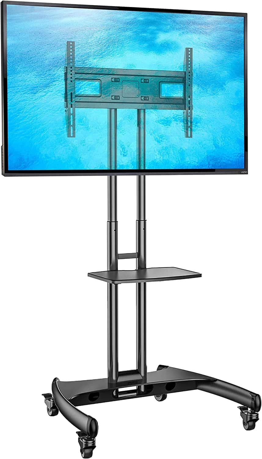 Mobile TV Cart Stand with Wheels for 32"-65" TV's(AVA1500-60-1P ...